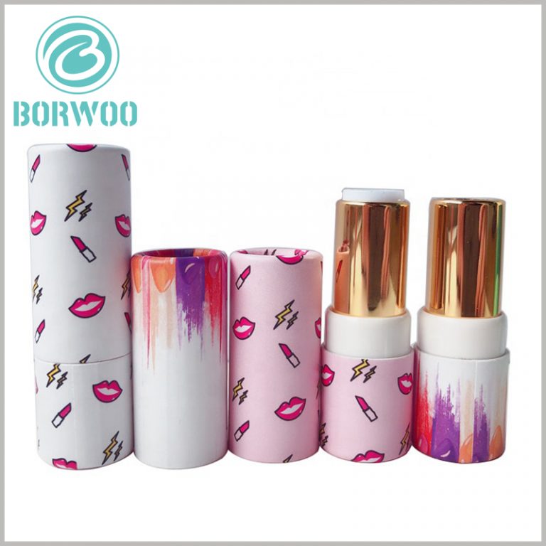Cardboard empty lipstick tubes packaging boxes | Cosmetics packaging