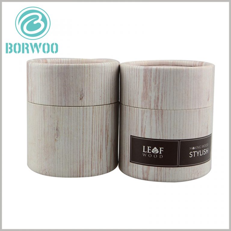 Brown kraft paper tube packaging boxes with windows | Tube boxes