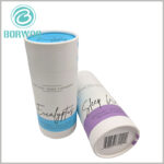 Shower steamer packaging tube